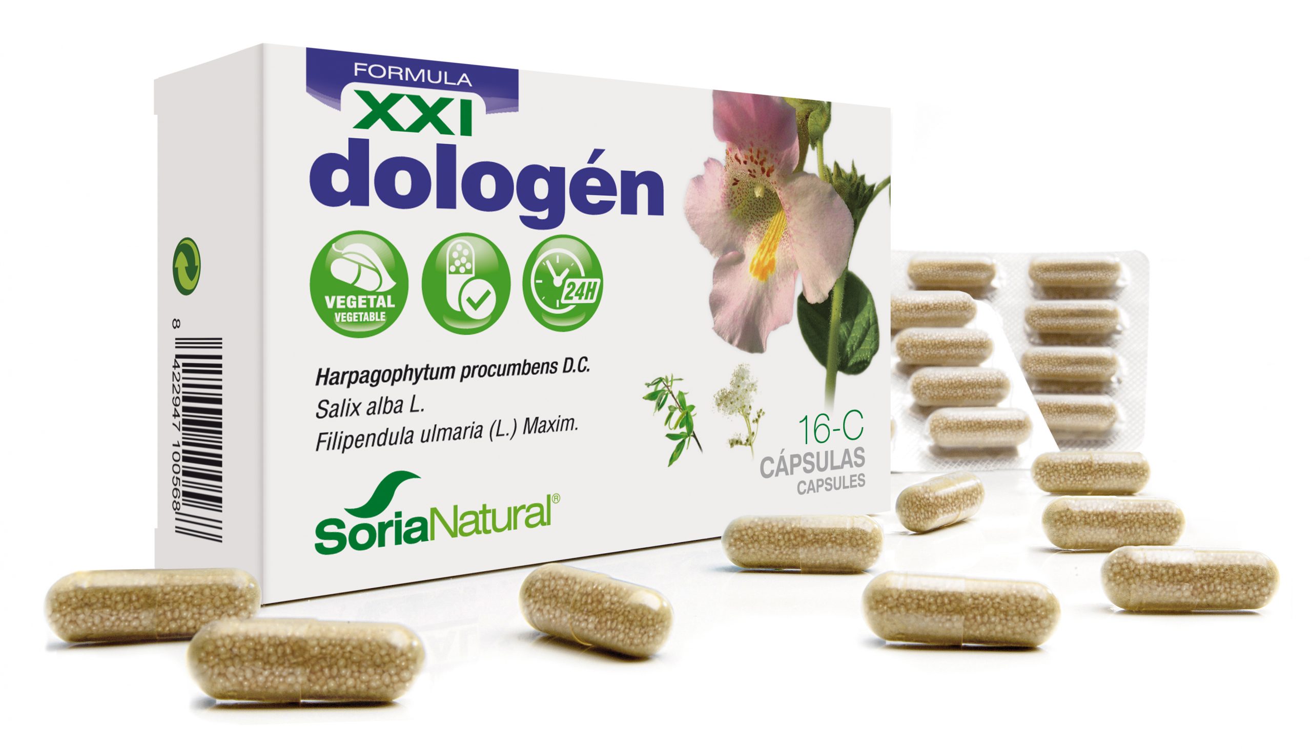 Dologen 30 cápsulas Soria Natural - Clorofila - Medicina Natural